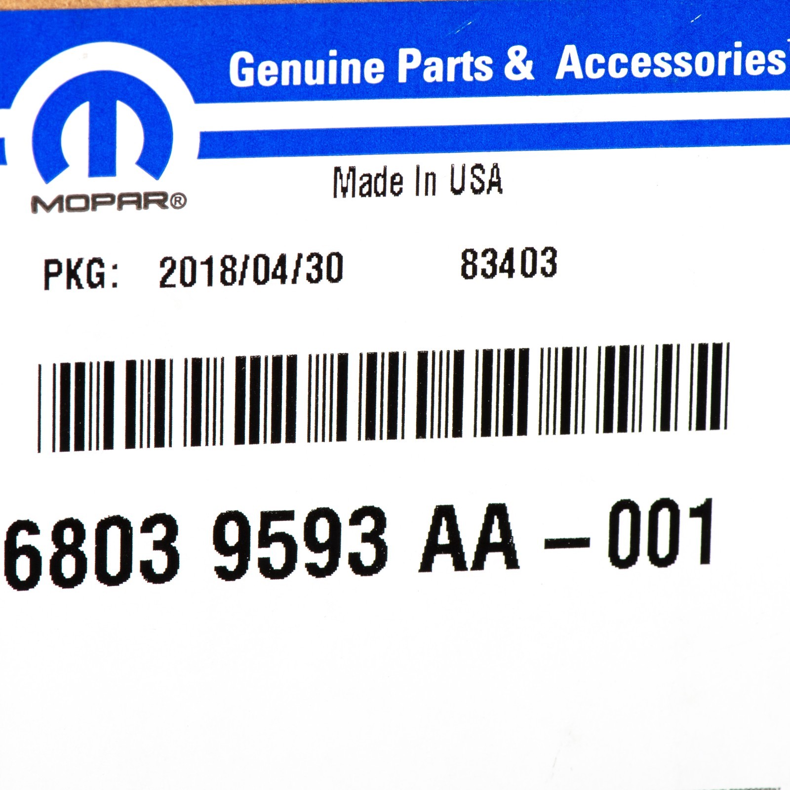 2007-2019 JEEP WRANGLER JK ENGINE COOLING FAN BLADE OEM NEW MOPAR ...