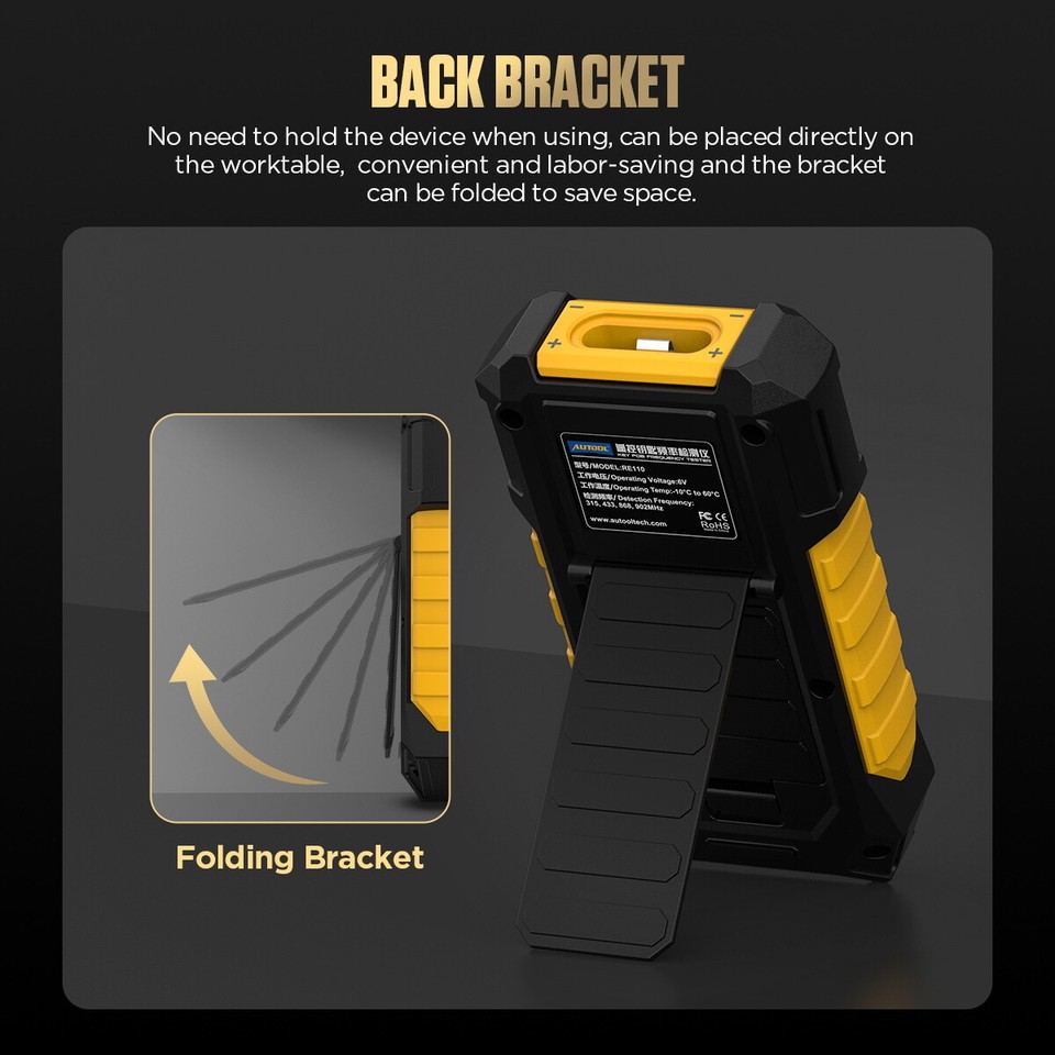 Remote Key Frequency Tester Key Fob Signal IR Infrared Remote Test 315 ...