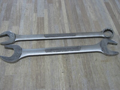 2 PCS Craftsman Combination Wrench, Model # 44709 #44589 FREE FAST ...