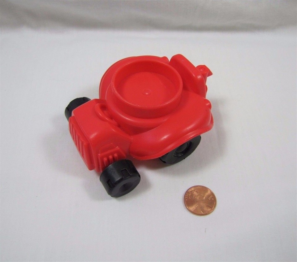 Fisher Price Little People Red Farm Tractor For Farmer Field Vehicle ...