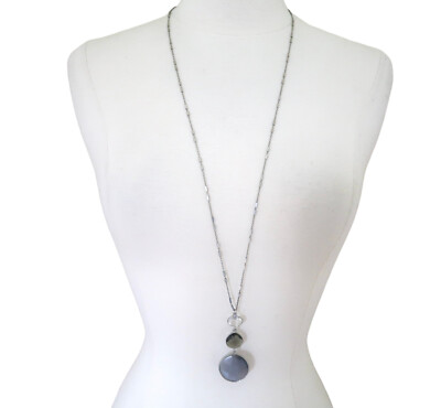 LOFT long pendant chain necklace | eBay