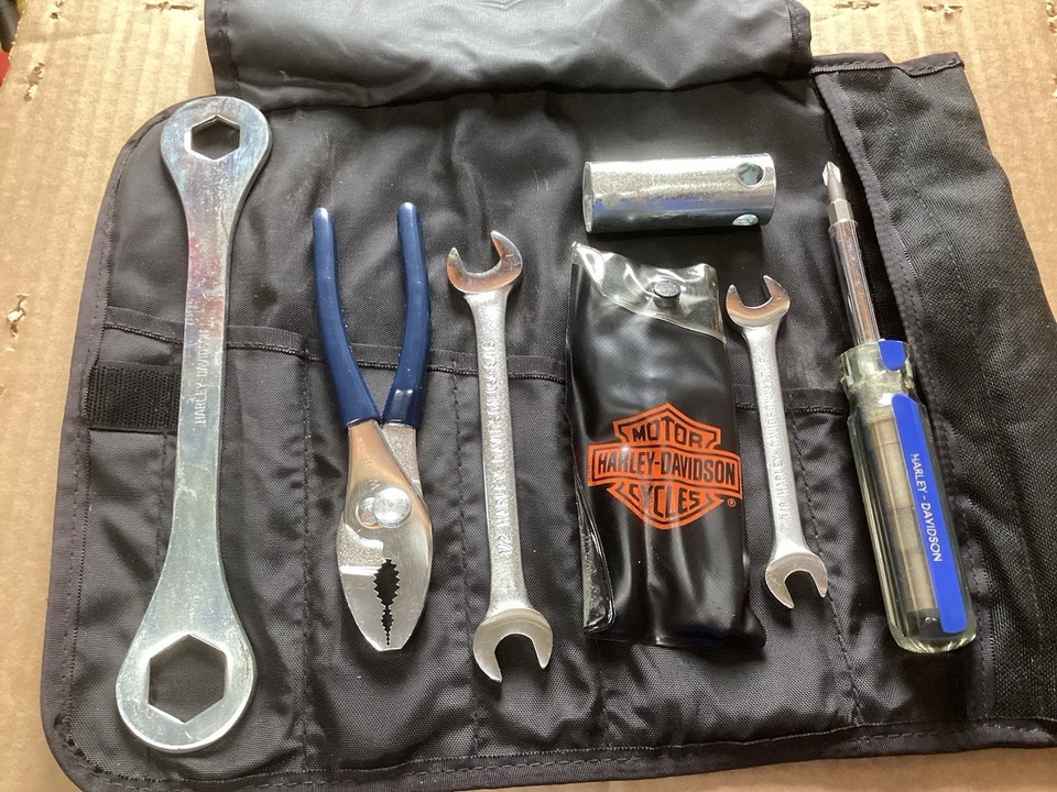 OEM Harley Davidson roll up tool kit | eBay