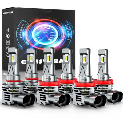 For Lexus ES350 2013-2015 Combo LED Headlight Bulbs High Low Beam+Fog ...