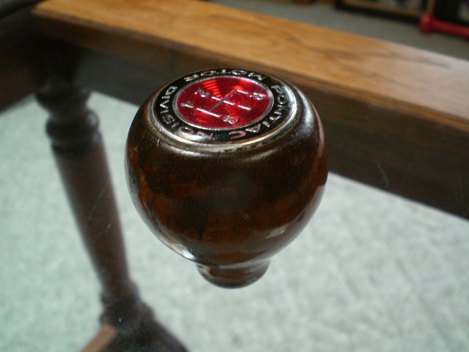GTO/Trans Am 69-71 Original Pontiac GM PMD Hurst 4 Speed Walnut Shift ...