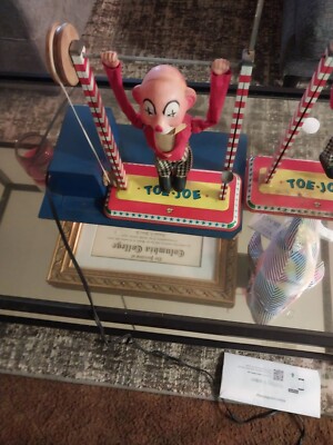 Vintage Ohio Art Toe Joe Tin Toy . With rare working plug In motor. | eBay