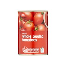 Coles Chopped Tomatoes 400g for sale online | eBay