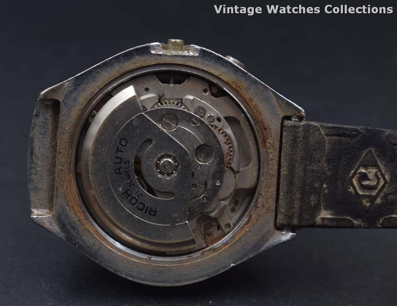 Ricoh-R-31 Automatic Non Working Watch Movement For Parts And Repair O ...