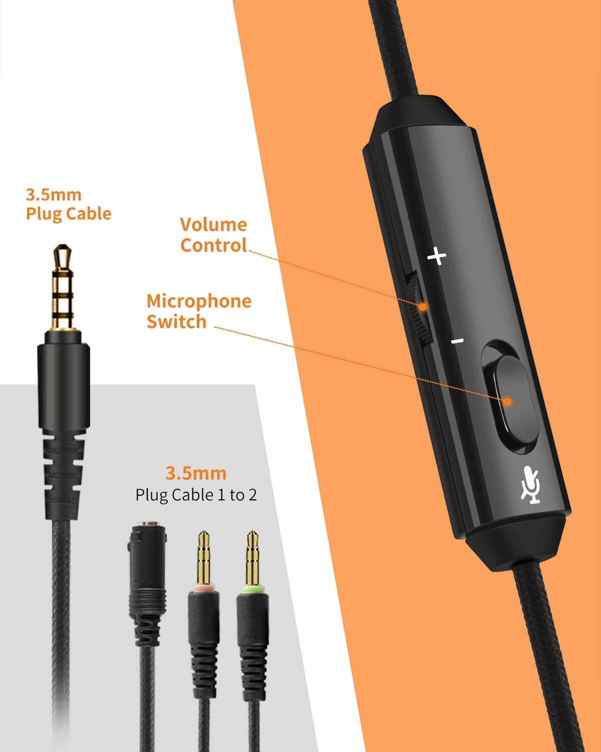 Gaming Headset ,Controller,Noise Cancelling Over Ear Headphones with ...