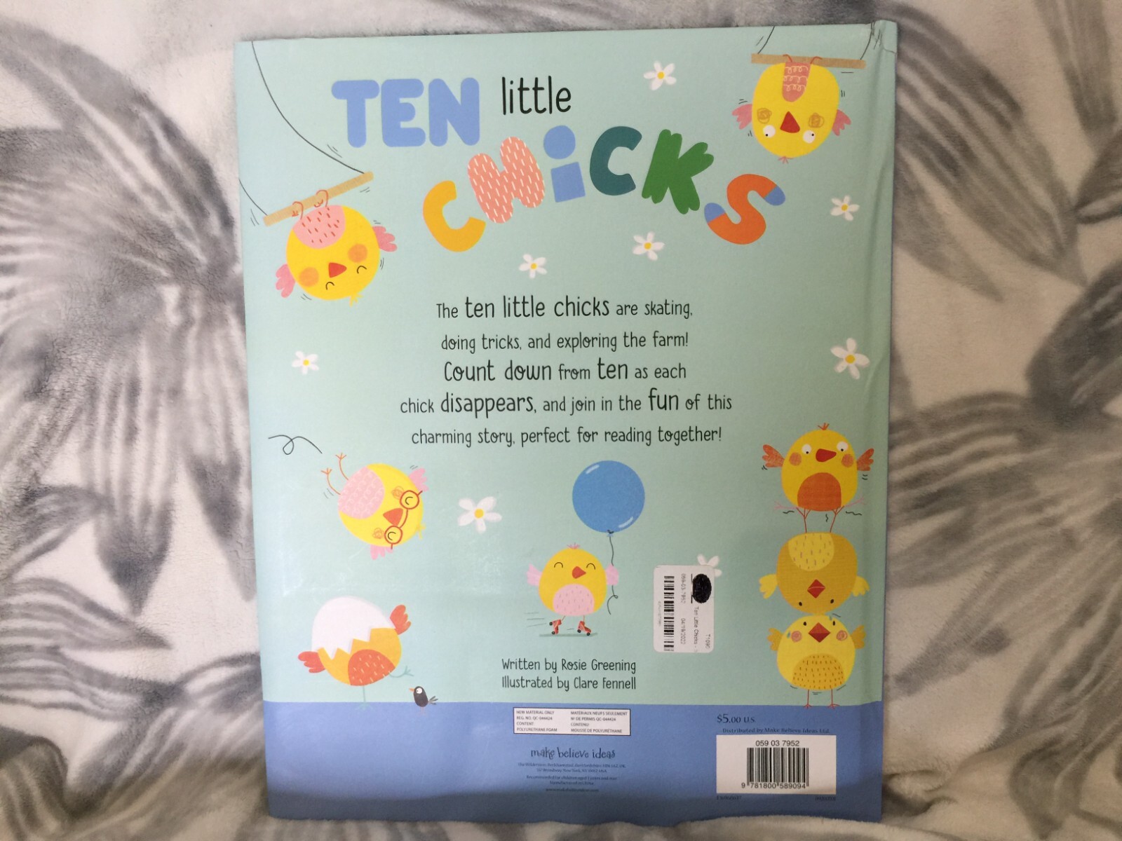 Ten Little Chicks by Rosie Greening Paperback Book for sale online | eBay