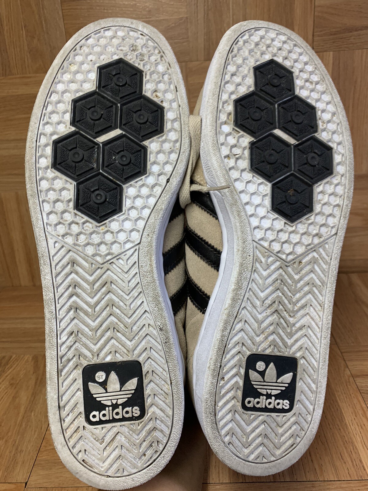 RARE🔥 Adidas Etrusco Tan Suede White Leather Sneaker… - Gem