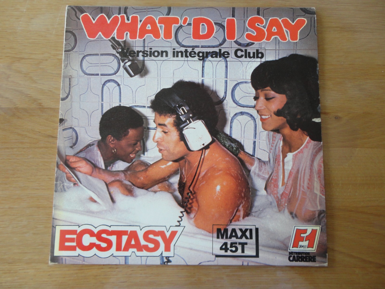 MAXI 45 T " ECSTASY " WHAT'D I SAY version club 1977 cover SEXY | eBay