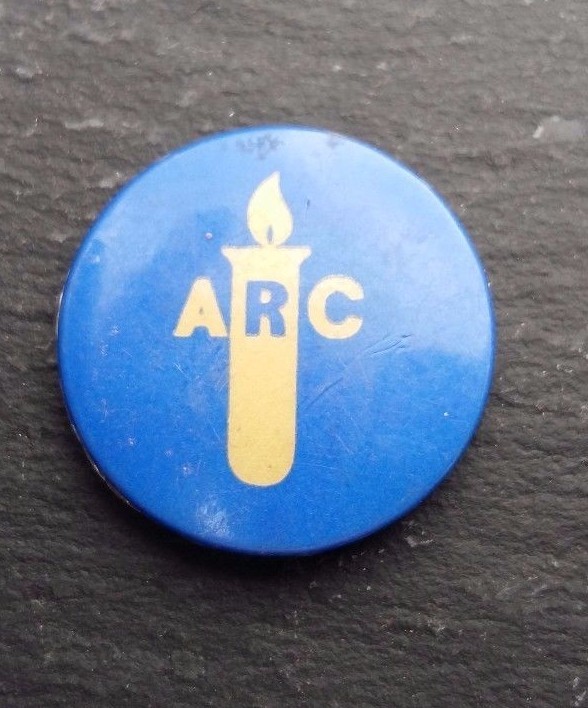 ARC - Arthritis & Rheumatism Council For Research - Button Badge 1980's ...