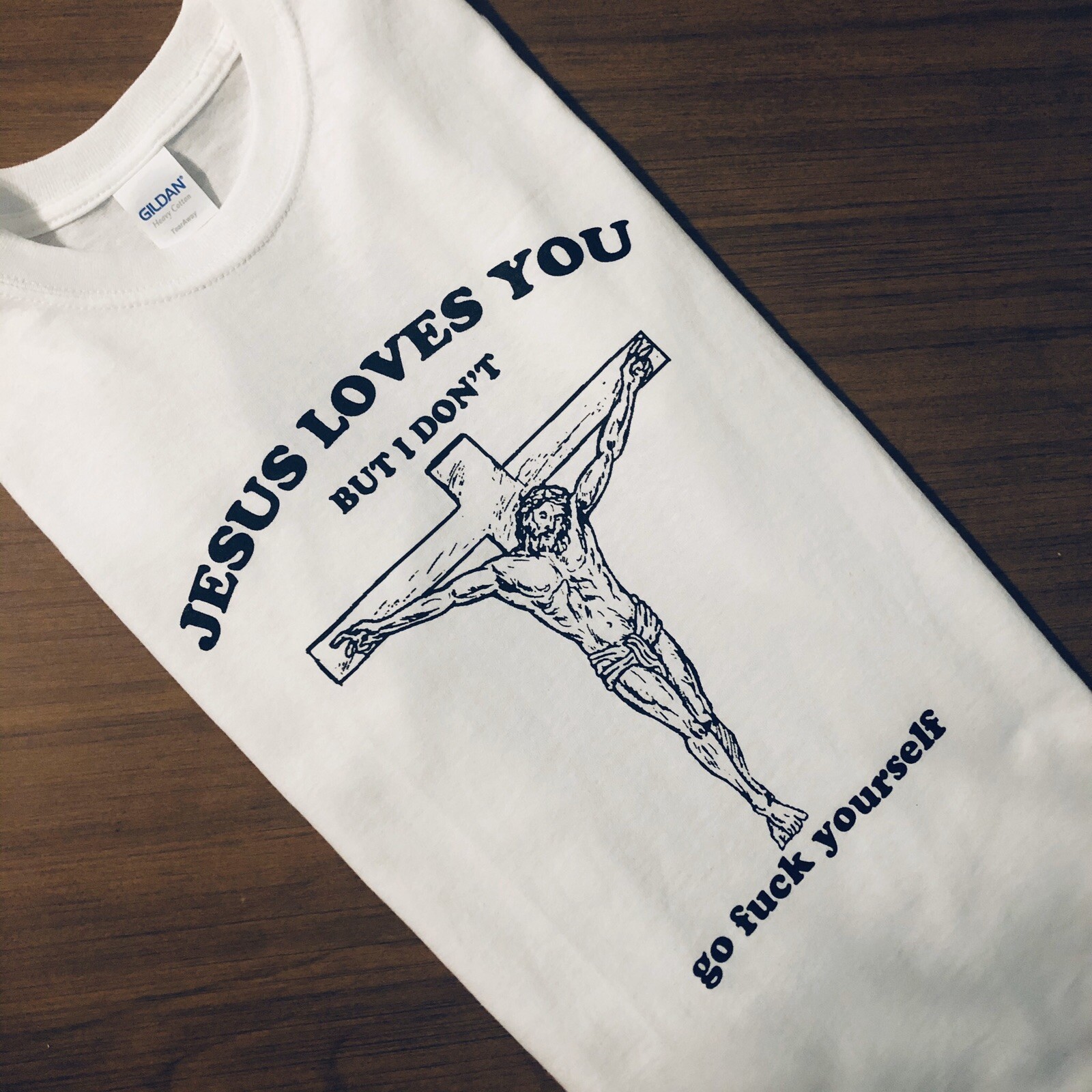 JESUS LOVES YOU BUT I DONT ZOMBIE OTIS 3 FROM HELL T-SHIRT GFYS | eBay