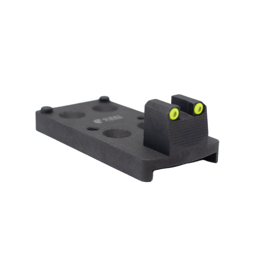 1911 RMR TRIJICON BASE PLATE TRITIUM GREEN OUTLINE - STEEL | eBay