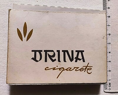 DRINA CIGARETE TABACOS EMPTY VINTAGE CIGARETTES PACKAGE TOBACCO ...