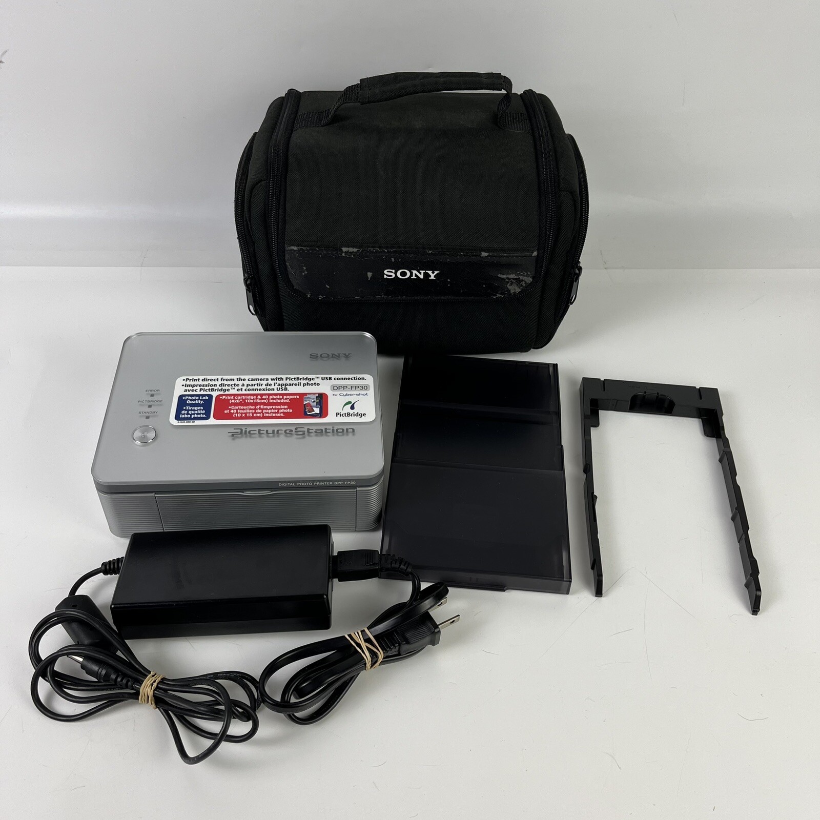 SONY Picture Station Digital Photo Printer DPP-FP30 w/ Charger | eBay