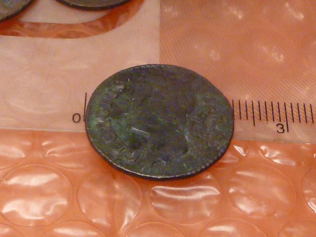 Original 1744 George II Colonial Times Hibernia Farthing Rare Date #3C ...