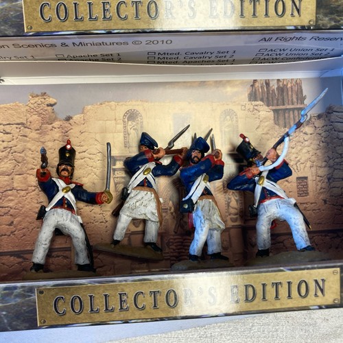 Paragon Scenics Mexican Infantry Lot, 24pc. in 6 Sets, 60mm Plastic Toy ...