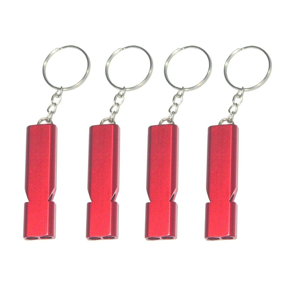 Keychain Whistle Tube Whistles with Keyring for Safety Survival Loud ...
