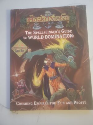 Hackmaster 4e: Spellslinger's Guide to Wurld Domination | eBay