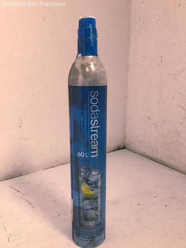 New Sodastream Blue Carbon Dioxide CO2 Gas Cylinder Full 60L 14.5 Oz ...