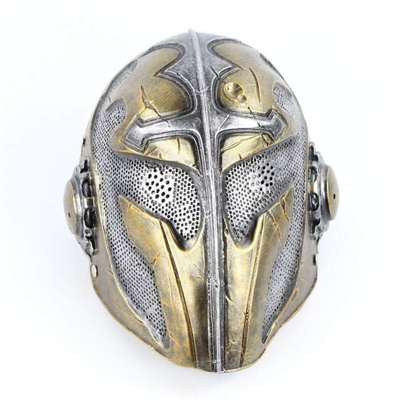 Metal Templar Mask