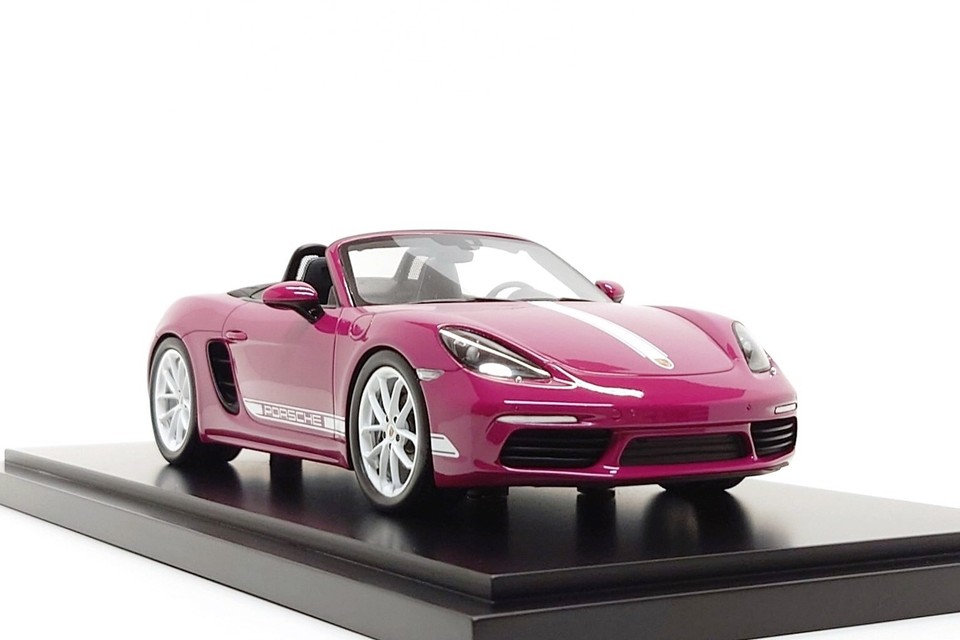 Spark 1:18 Porsche 718 Boxster Style Edition (982) in Ruby Star Neo ...