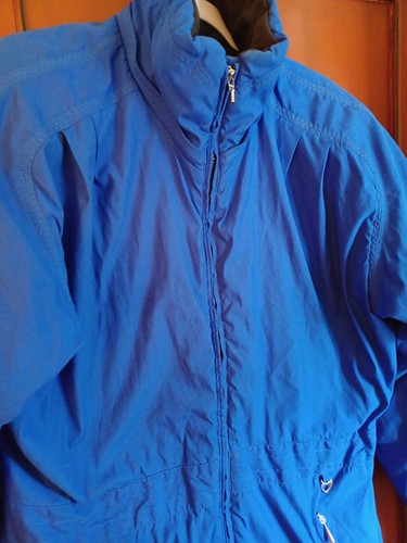 vintage obermeyer Woman's Ski Jacket Size 12 . Color Blue. Great ...