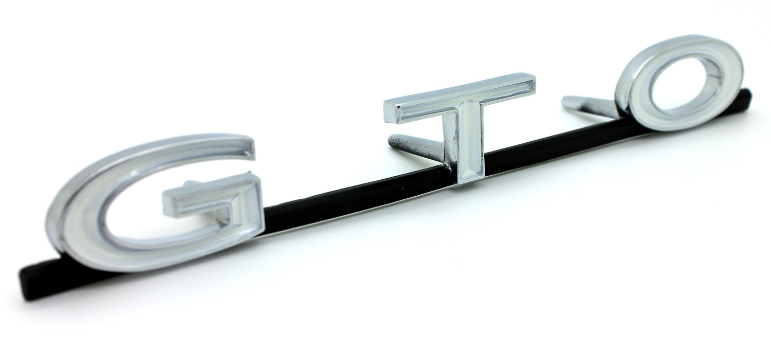 NEW 1968-1969 Pontiac GTO Front Grille Emblem / USA-Made Grill Badge ...