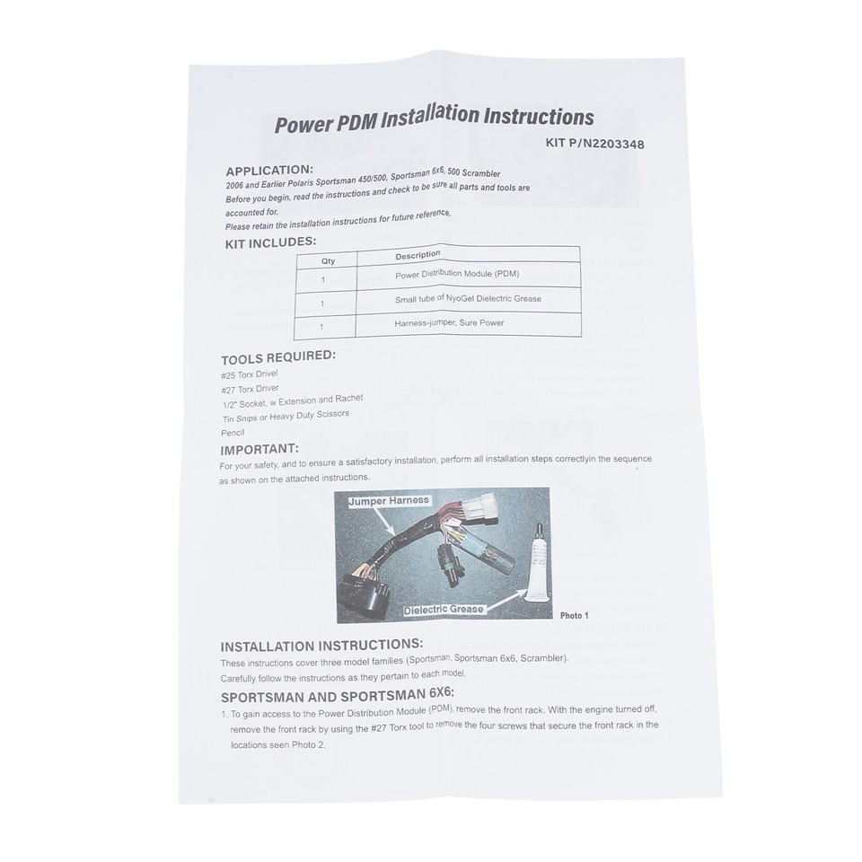 Polaris New Surepower ECM Module 2203348 05-06 Sportsman Scrambler 400 ...