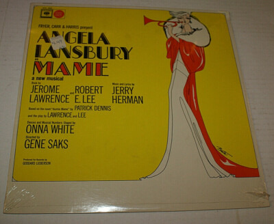 Mame Original Broadway Cast Recording Angela Lansbury LpRecord Mono KOL ...