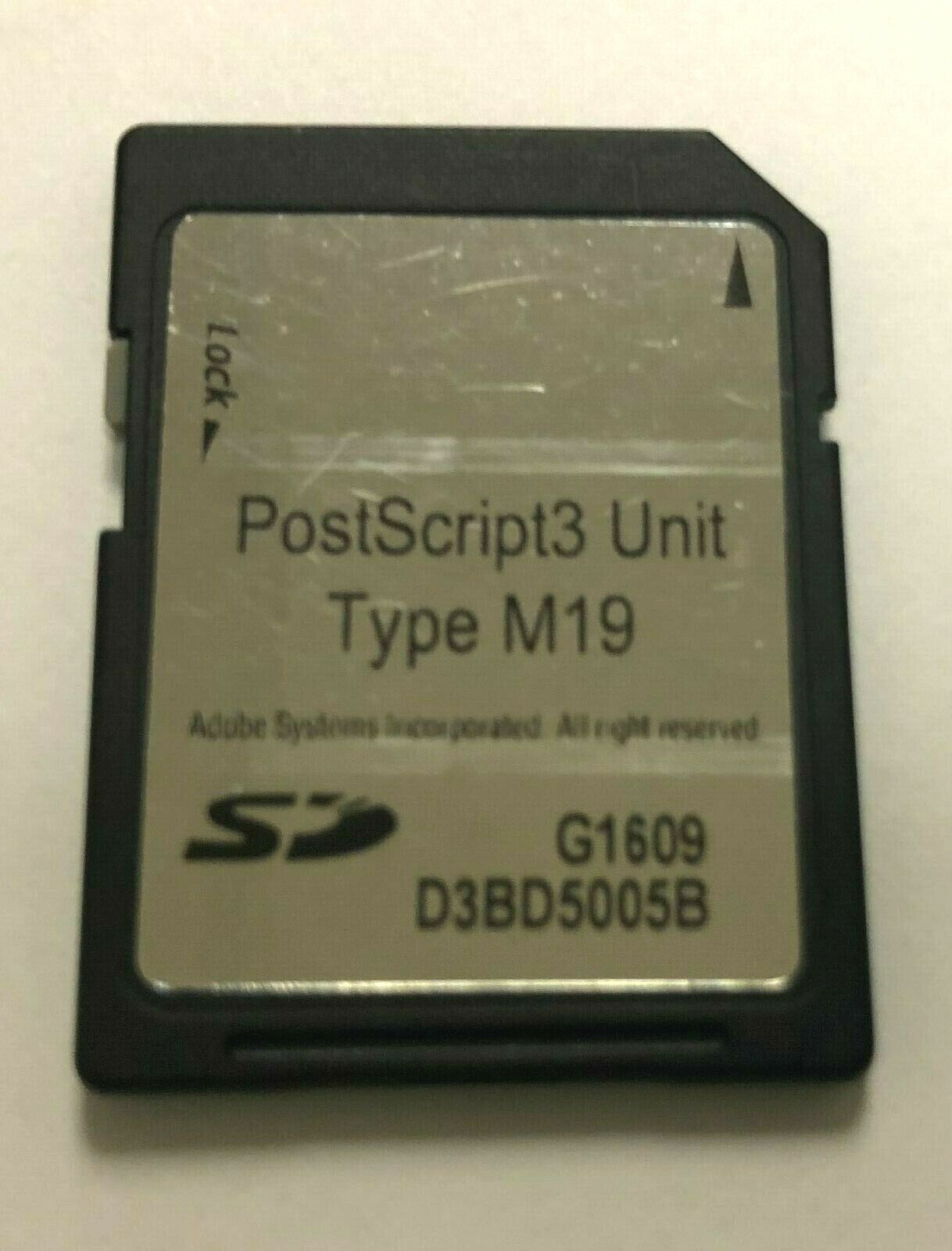 Ricoh Postscript3 Type M19 - MPC2504 C3004 C3504 C4504 C5504 C6004 EDP 417505 for sale online | eBay
