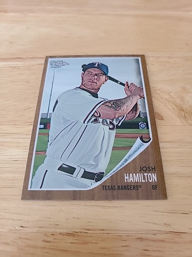 2011 Topps Heritage - Chrome Josh Hamilton #C133 /1962 for sale online ...
