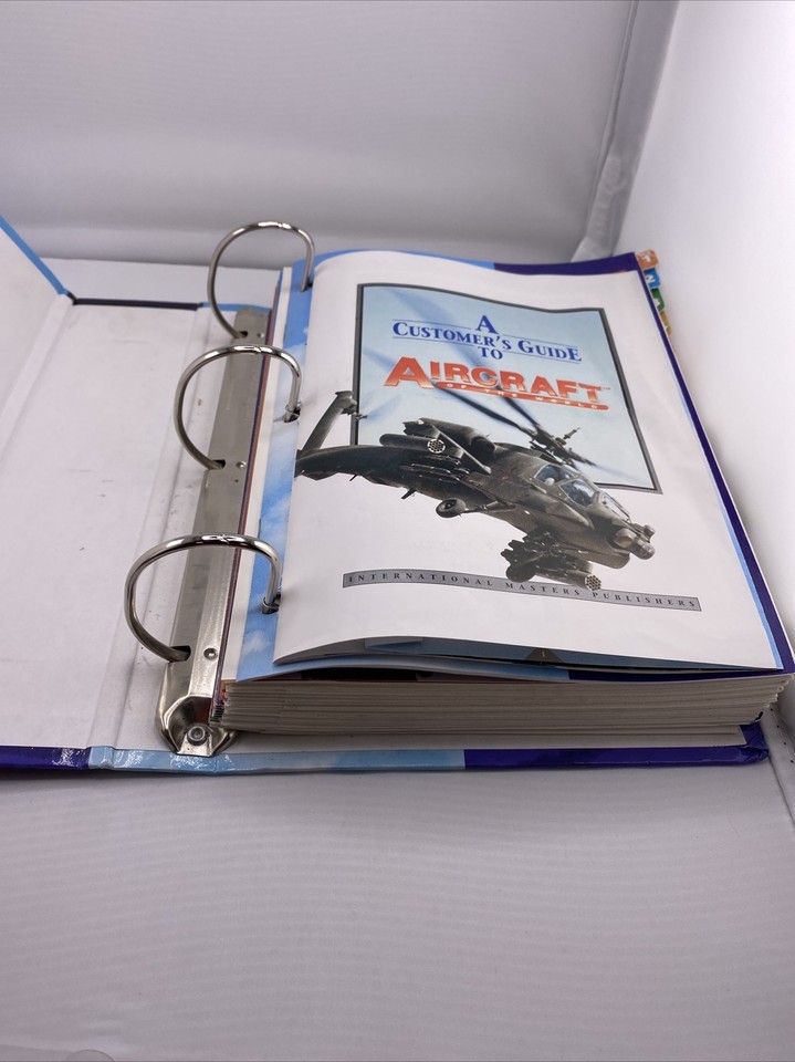 Aircraft of the World The Complete Guide Full Binder Jets Helicopter ...