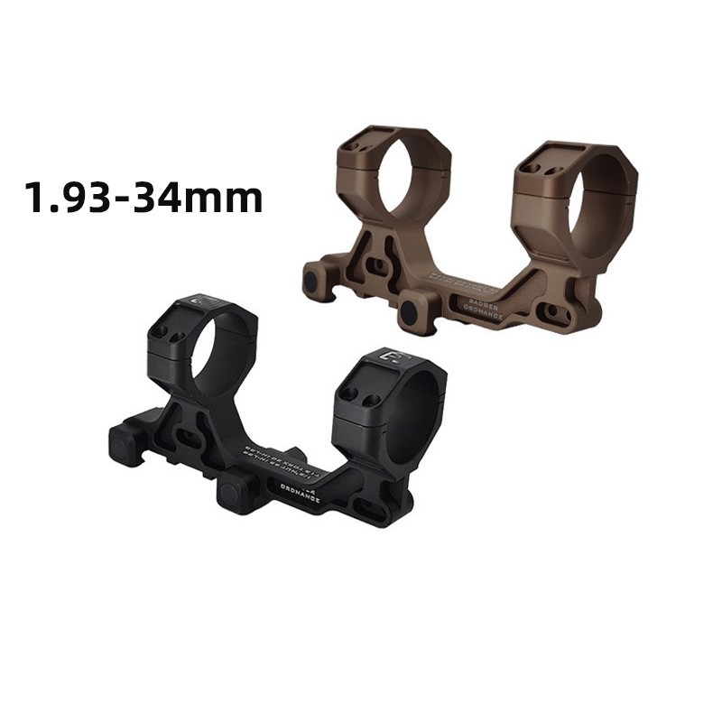 BOC 34mm Tube C1 Modular Scope Mount 1.93 inch Offset/TOP Red Dot ...