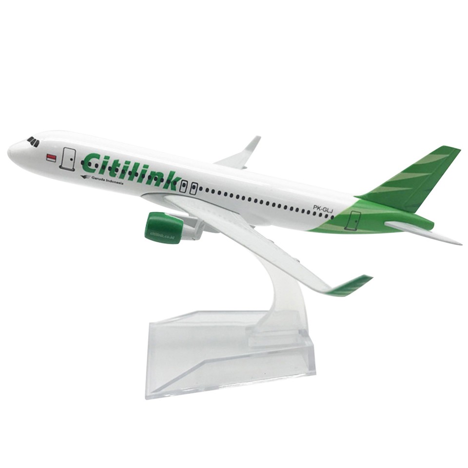 1/400 High Simulation Aircraft Airbus Indonesia Citilink A320 Alloy ...