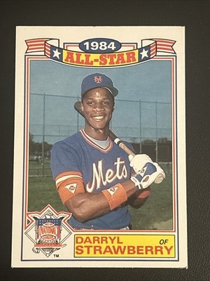 1985 Topps - Rack Pack Glossy All-Stars Darryl Strawberry #8 | eBay