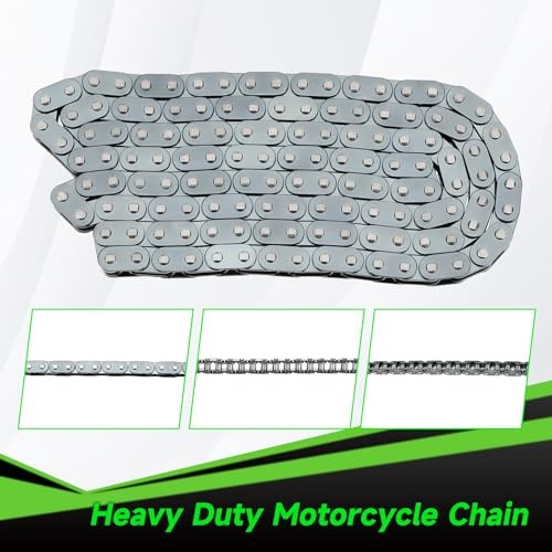 T8F Chain 134 Link Drive Chain Breaker Compatible with SYX Moto 50cc A ...