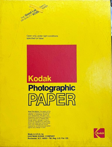 Kodak Polycontrast 11x14 Single weight N Photo Paper 50 Sheets | eBay