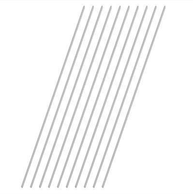 1.5mm x 300mm 304 Stainless Steel Round Rod Metal Solid Shaft Rods ...