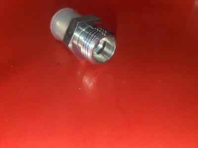 Hydraulic adapter fitting Chinese 1 ton excavator 8L DIN 14x1.5 light x ...