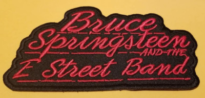 Embroidered Bruce Springsteen and The E Street Band Patch approx 3x4.5 ...