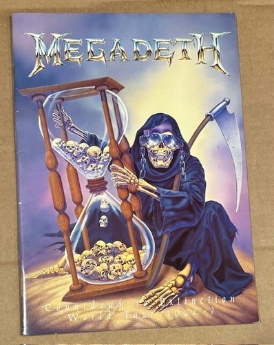 Rare Megadeth Countdown to Extinction World Tour 1992 -? Concert ...