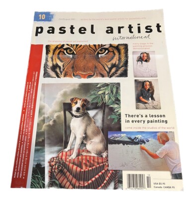 Pastel Artist International Magazine, July/August 2001 Edition, New ...