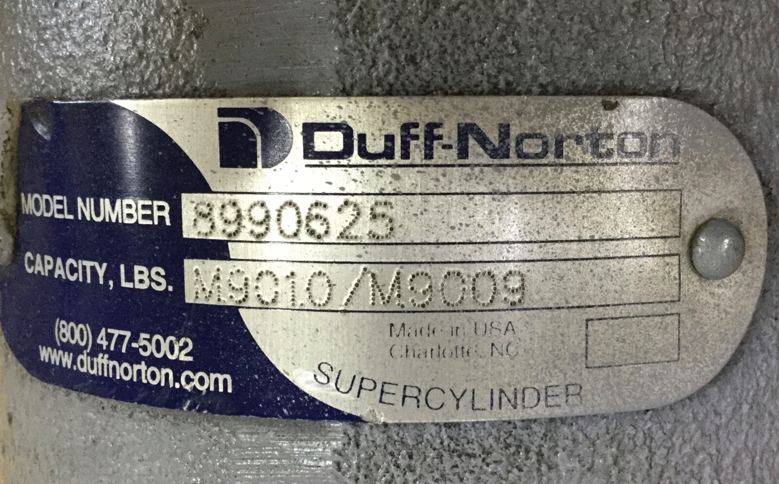 Duff Norton M9010/M9009 Worm Gear Actuator for sale online | eBay