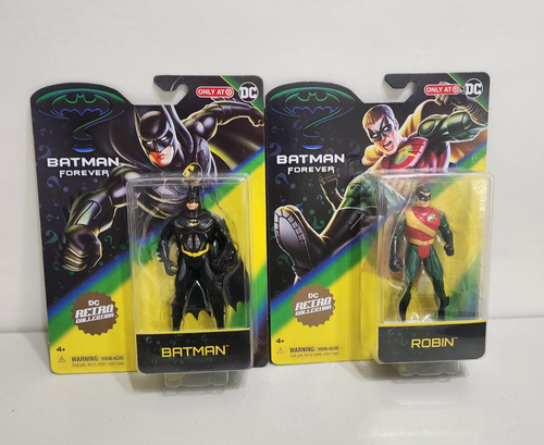BATMAN & ROBIN ACTION FIGURE SET BATMAN FOREVER TARGET RETRO DC ...