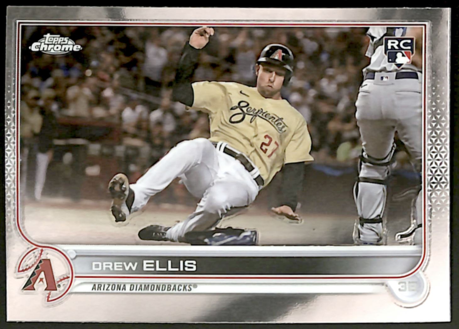 2022 Topps Chrome #77 Drew Ellis Rookie Arizona Diamondbacks | eBay