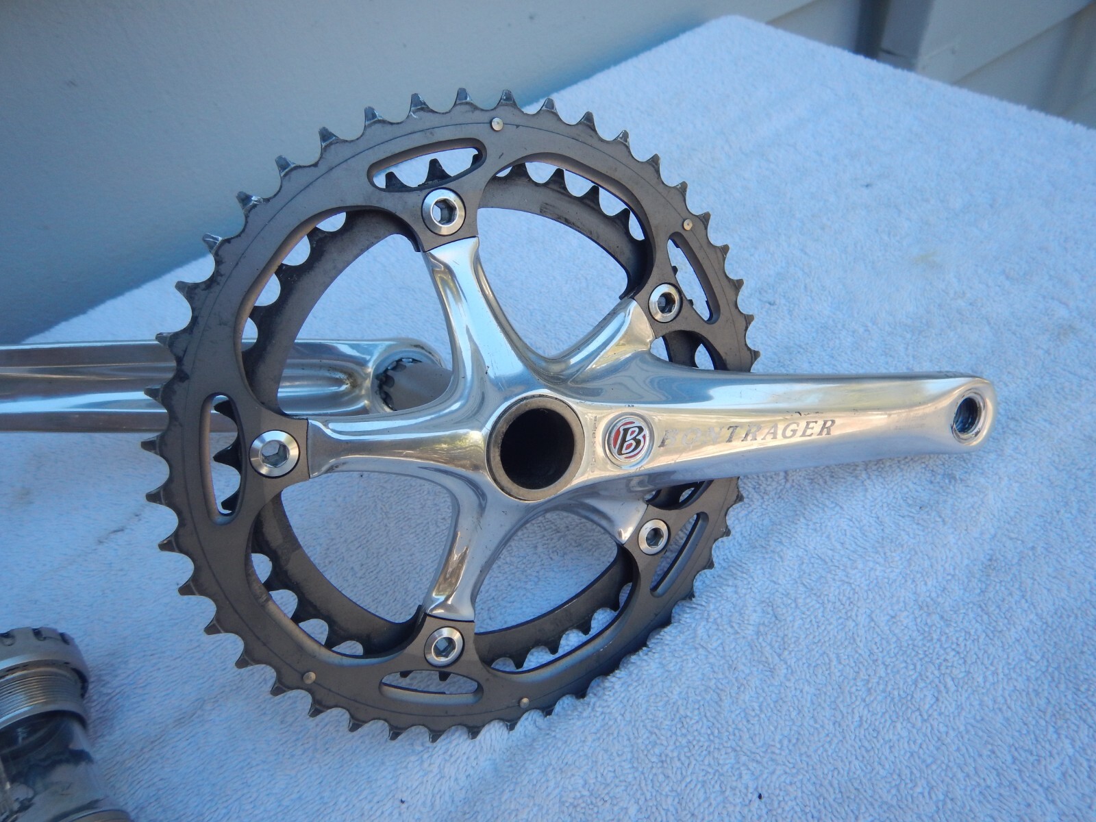Bontrager Race Lite 170 Giga X Pipe Cranks Crankset GXP 130BCD w/BB ...