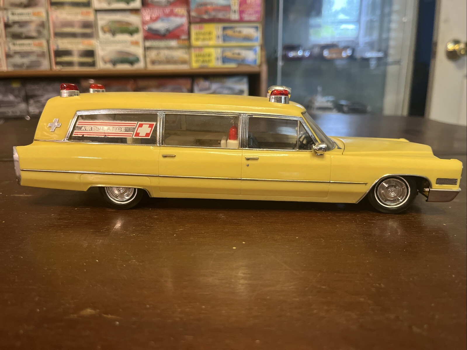 Jo-Han Cadillac Ambulance Vintage 1/24th Model JoHan Built Model | eBay