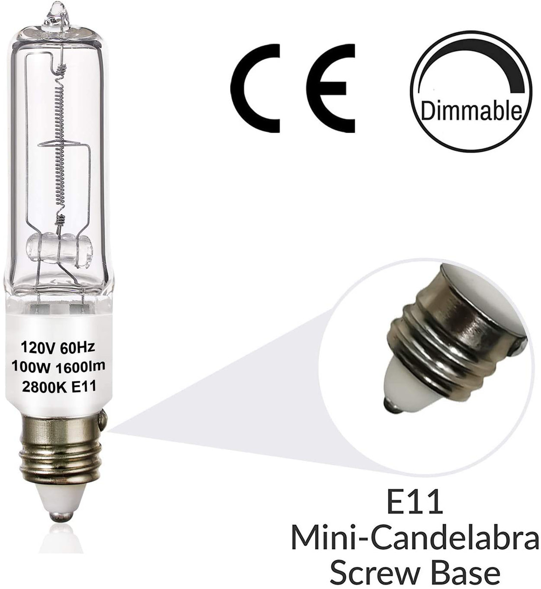Light Bulb Jde11 120v 100w | Shelly Lighting